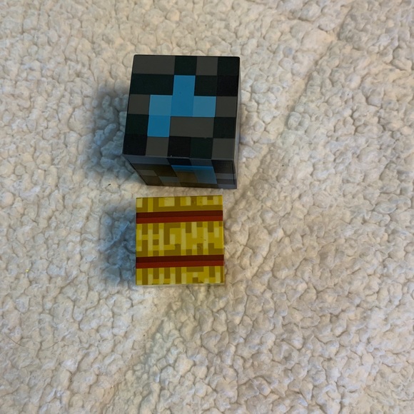 Minecraft | Toys | Minecraft Steve Figure 2 Blocks And Sword | Poshmark